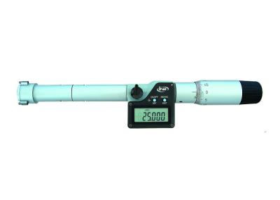 China KM 25-30mm IP65 Digital Three Point Internal Micrometer With Setting Ring for sale