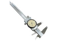 China 0-150mm Metal Casing Dial Caliper with 0.02mm Graduation Measuring Device for sale