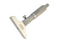 China 0-150mm Depth Gauge Micrometer With Spherical And Flat Measuring Ends for sale