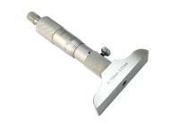 China 0-150mm Depth Gauge Micrometer With Spherical And Flat Measuring Ends for sale