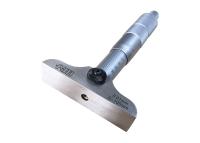 China 0-100mm Mechanical Depth Micrometer Instrument Deep Gauge Micrometer for sale