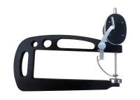 China 0-25.4mm Digital Thickness Gauge 200mm Measuring Depth With Grip Handle for sale