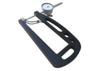 China 0-50mm Dial Indicator Thickness Gauge With Throat Depth 200mm for sale
