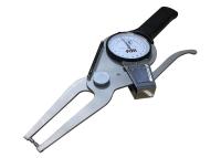 China Small Throat Type 0-20mm Outside Dial Caliper Gauge With 0.01mm Graduation for sale