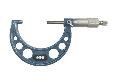 China Carbide Measuring Face 50-75mm Outside Micrometer Metric Precision Machinist Instruments for sale