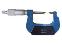 China KM 0-25mm Point Micrometer With Carbide-tipped Measuring Face for sale
