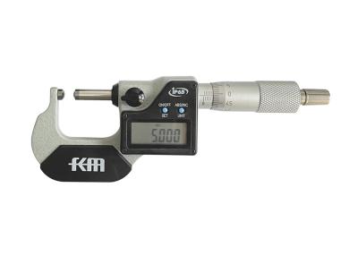 China 0-25mm Digital Tube Micrometer for Processing Metric/Inch Measurement for sale
