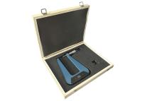 China High Precision Deep Throat Micrometer with Ratchet Stop and Carbide Measuring Face for sale