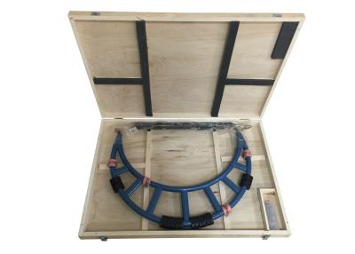 China Wide Range 500-600mm Outside Micrometer with Interchangeable Anvils for sale