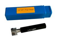 China 1/2-14 NPT and NPTF Taper Pipe Thread Gauges GCR15 Material with ANSI Standard for sale