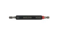 China GO and NOGO M4.0 Metric Plug Gauge For Threaded Parts Measurement Equipment for sale