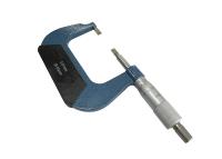 China 25-50mm Blade Micrometer for Measuring Inner and Outer Diameters with Blade Measuring Faces for sale