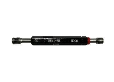 China M6.0 Metric Plug Gauge With GO And NOGO Types Threaded Inspection Tool for sale