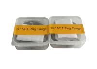 China 1/4-18 NPT Taper Pipe Thread Ring Gauge for NPT and NPTF Threads Inspection for sale