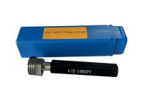 China 1/2-14 BSPT Thread Plug Gauge for Measuring and Verifying Tapered Pipe Threads for sale