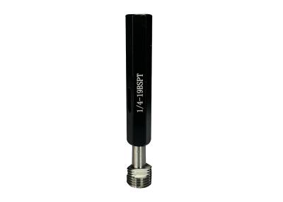 China 1/4-19 BSPT Thread Plug Gauge for Precise Measurement of Tapered Pipe Threads for sale