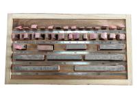 China 38Pcs Steel Metric Rectangular Gauge Blocks With Grade 1 For Precision Dimension Marking for sale