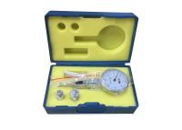 China 0-0.8mm Metric Dial Test Indicator with 0.01mm Graduation Horizontal Type for sale