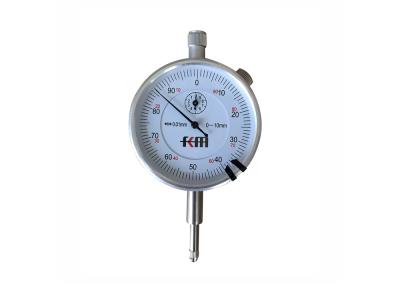 China Mitutoyo Version 0-10mmx0.01mm Dial Indicator with 0-100 Dial Reading Shock Proof for sale