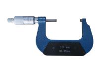 China 50-75mmx0.001mm Outside Micrometer With Ratchet Thimble for sale