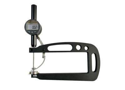 China 0-50mm Digital Thickness Gauges with Steel Material Measuring Face for sale