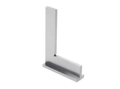 China Machinist Square 90 Degree Flat Edge Square With Base And DIN 875 Grade 0 for sale