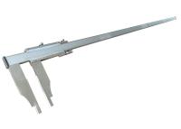 China Precise Industrial Measurements 0-1500mm Heavy Duty Vernier Caliper Without Upper Jaws for sale