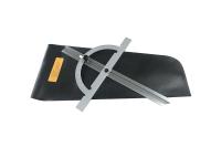 China 10-170 Degree Adjustable Angle Protractor Precision Measuring Tool for Engineering and Woodworking for sale
