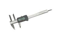 China Stainless Steel Long Upper Jaw Digital Caliper Ideal for Deep Groove Measurement for sale