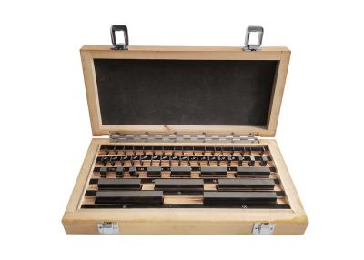 China 46pcs Gauge Blocks Set with Grade 1 Precision DIN Standard for sale