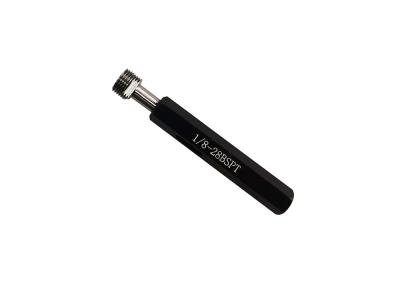 China 1/8-28 BSPT Thread Plug Gauge for Sealing and Mechanical Connections in British Standard Applications for sale