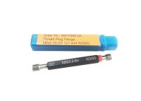 China GO And NOGO Metric M6 Thread Plug Gauge For Threaded Parts Inspection for sale
