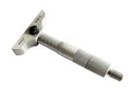 China 0-25mm Depth Gauge Micrometer With Interchangeable Measuring Rods For Wide Measuring Range for sale