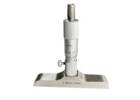 China Depth Measuring Tool 0-300mm Depth Micrometer With Interchangeable Measuring Rods For Wide Measuring Range for sale