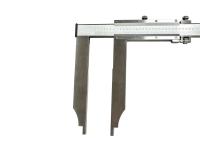 China 0-1000mm Heavy Duty Vernier Caliper without Upper Jaws for Wide Size Measurement for sale