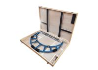 China 24-28'' Outer Micrometer With Extension Anvils For Large Size Measurement for sale