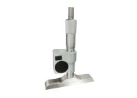 China Digital Depth Micrometer 0-50mm with Interchangeable Rods for Wide Measurement for sale