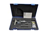 China Electronic Depth Micrometer Depth Gauge for Measuring Depth of Holes , Slots and Recesses for sale