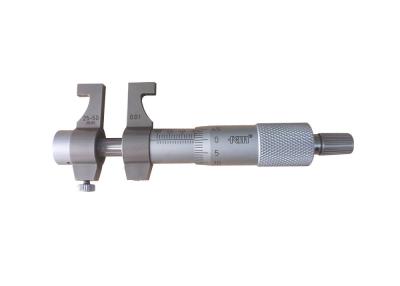 China Carbide Measuring Face 25-50mm Inside Micrometers Caliper Type Measuring Tool for sale