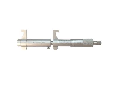 China 75-100mm Caliper Type Jaws Inside Micrometer with Carbide Measuring Face for sale