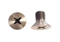 China Fasteners M2 M3 M4 M6 M8 Cross Recessed Phillips Flat Countersunk Head Machine Screw for sale