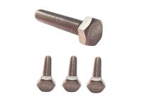 China External Hex Head Pure Titanium Screws Titanium Bolts for Strong and Sturdy Fastening for sale