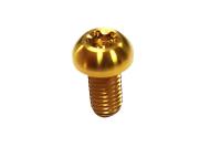 China Titanium Alloy Bolt Motorcycle Brake Disc Screw With Customized Colorful Anodized for sale