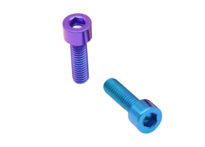 China DIN 912 M6 M8 Hex Socket Titanium Bolts Fasteners for Industrial Needs for sale