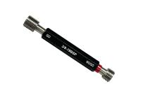 China 3/8-19 BSP G Go and NoGo Plug Thread Gauge with Calibration Certificate Manual Measure Method for sale
