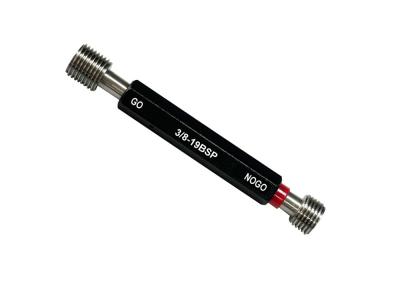 China 3/8-19 BSP G Go and NoGo Plug Thread Gauge with Calibration Certificate Manual Measure Method for sale