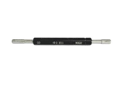China High Precision Bearing Steel Plain Plug Gauges Go Nogo 3H11 Smooth Plug Gauge for sale