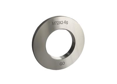 China Accurate M72x2 6G GO Metric Thread Ring Gauge For Machined Internal First Grade Threads On Equipment Parts for sale