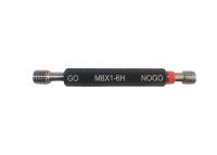 China Precision M8.0x1 6H GO NOGO Metric Thread Plug Gauge Essential for Threaded Component Equipment Verification for sale