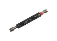 China Precision M8.0x1 6H GO NOGO Metric Thread Plug Gauge Essential for Threaded Component Equipment Verification for sale